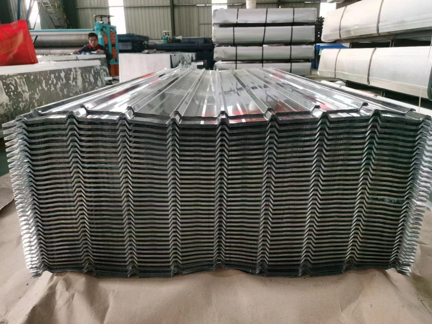 High Quality Roof Tile Metal Wave Galvanized Color Steel Plate Zinc ...