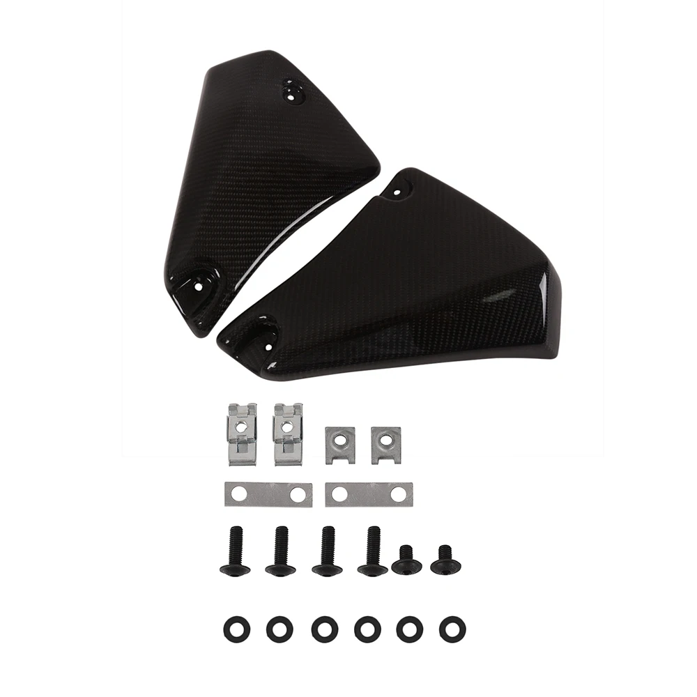 Carbon Fiber Cafe Racer Side Tank Panels Tank Protector Cover Fairing ...