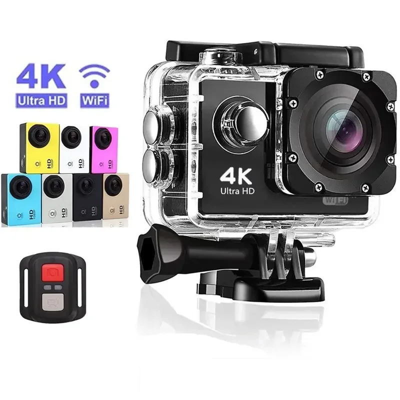 Outdoor Underwater Camera Sports Mini Video 1080p Recording Camera ...