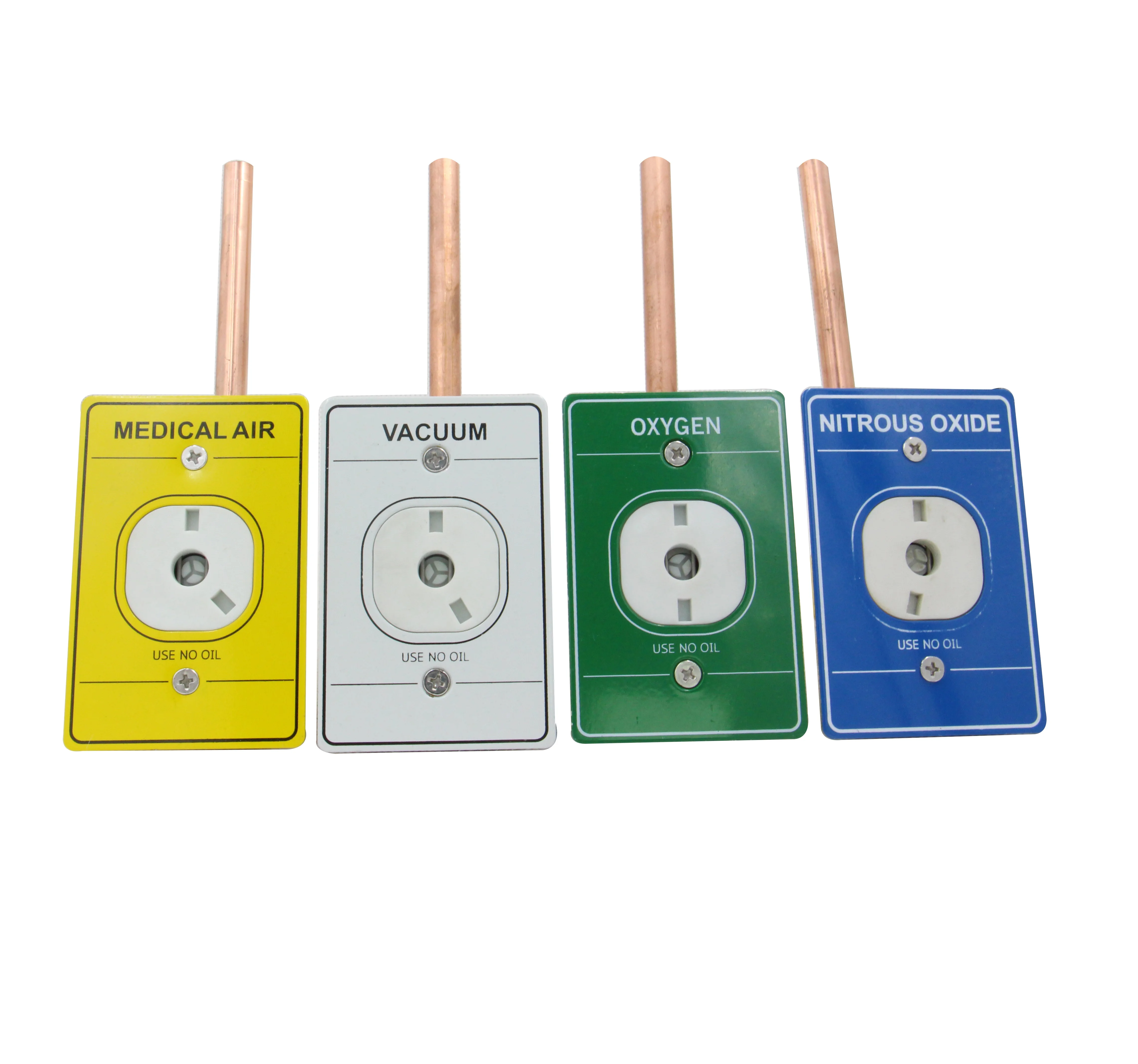 Lovtec Medical Gas Outlet Wall Mounted Oxygen Outlet Terminal With Box ...