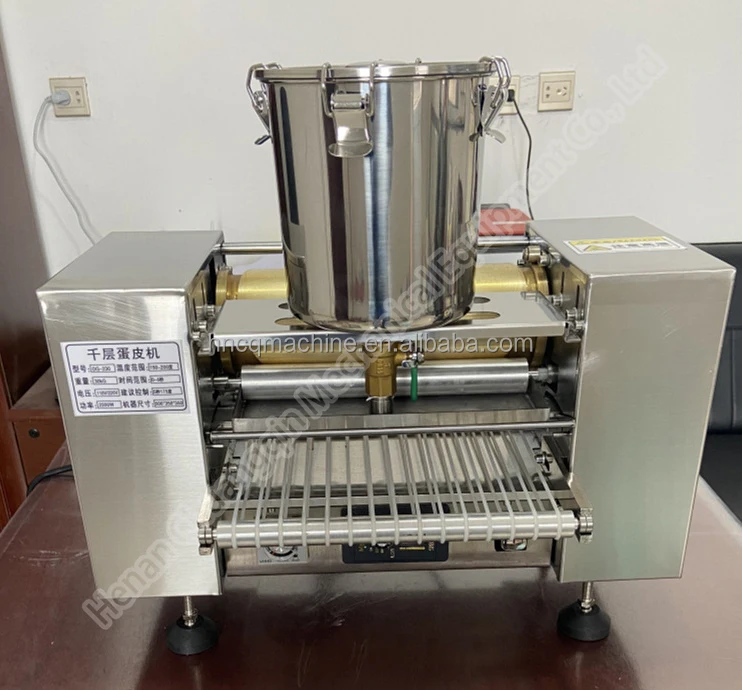 Thousand Mille Crepe Machine Pancake Mille Crepe Cake Making Machine ...