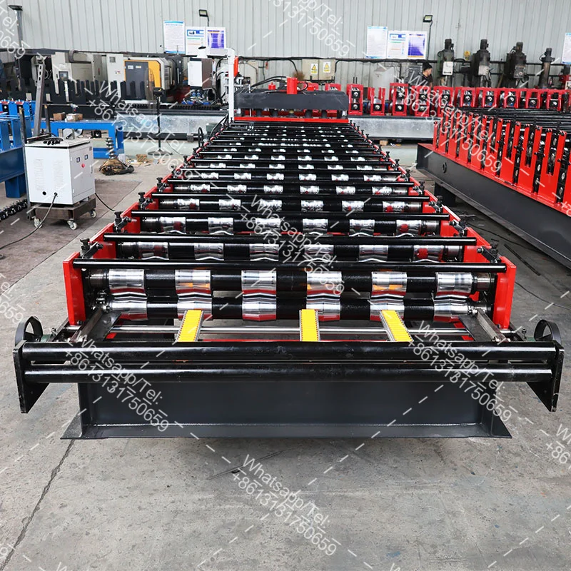 Standing Seam Metal Roofing Profile Roll Forming Machine With ...