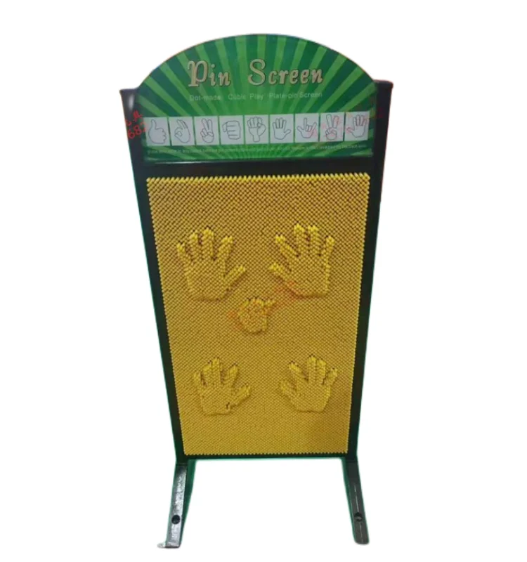 Hot Blue Green Red Yellow Kid Pin Screen Toy - Educational