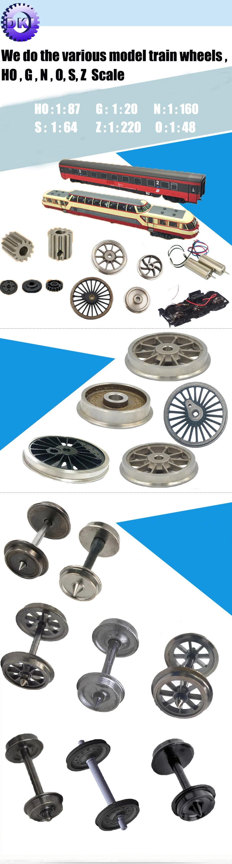 Custom Railway Steel Wheels Model Train Wheel for Toys| Alibaba.com