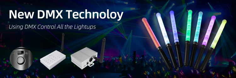 Lights at Concert - Remote Controlled Flashing Glow Sticks