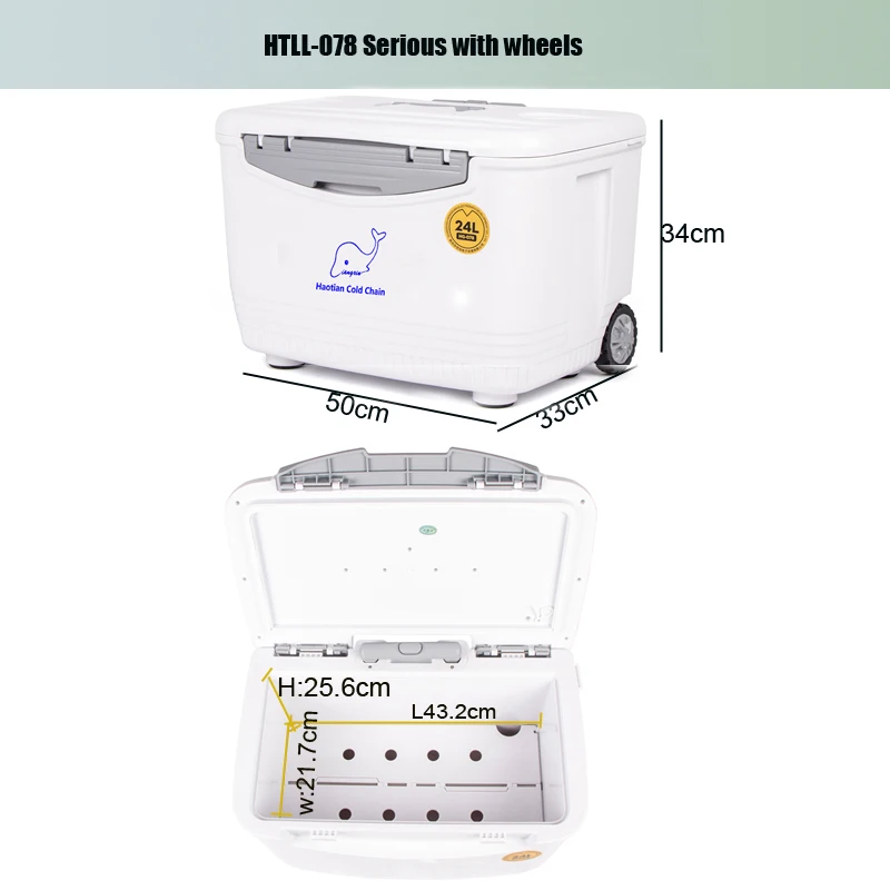 Laboratory Cooler Box Insulated Type Hospital Doctor Vaccine Carrier ...