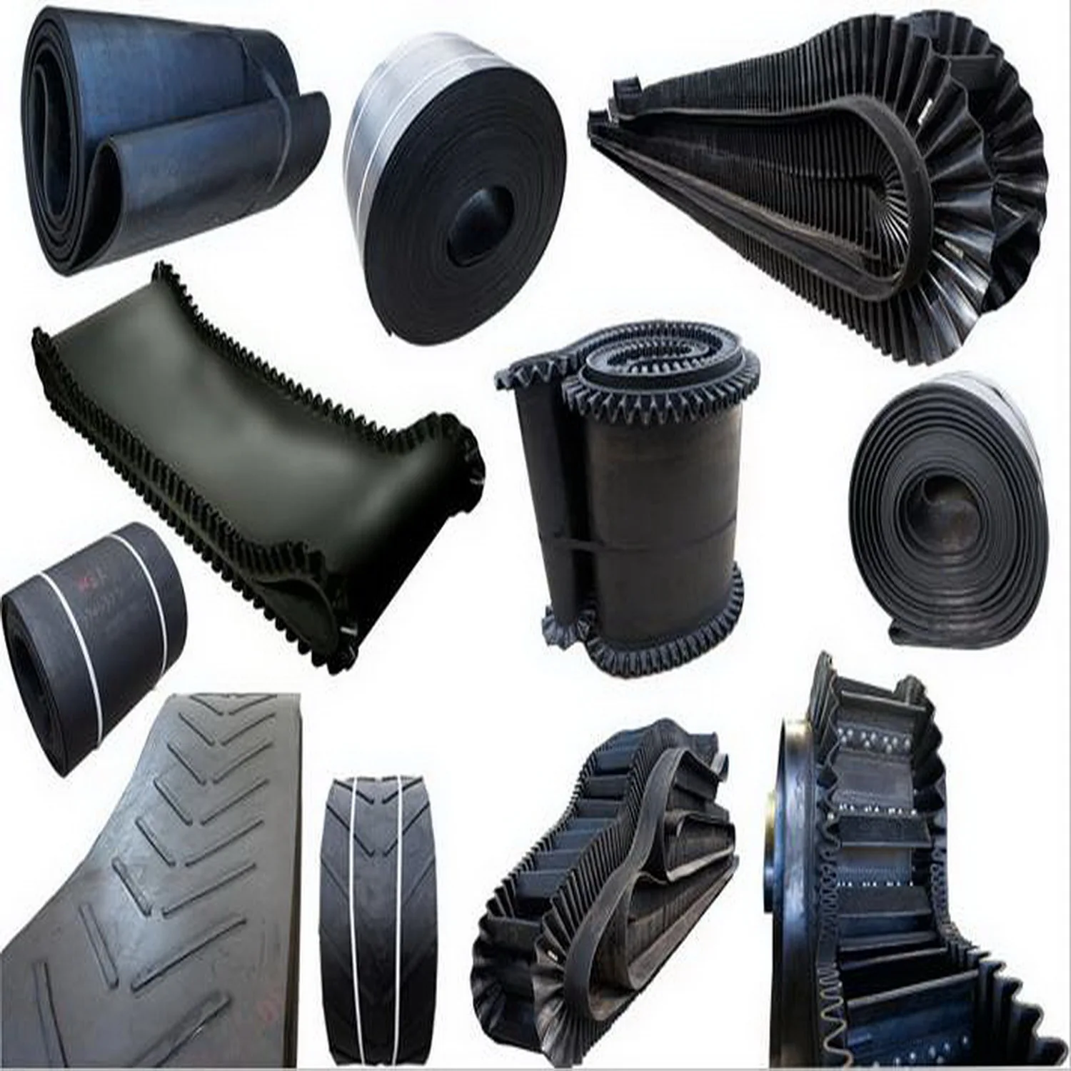 C15 P600 Chevron Cleated Conveyor Belts - Durable & Versatile
