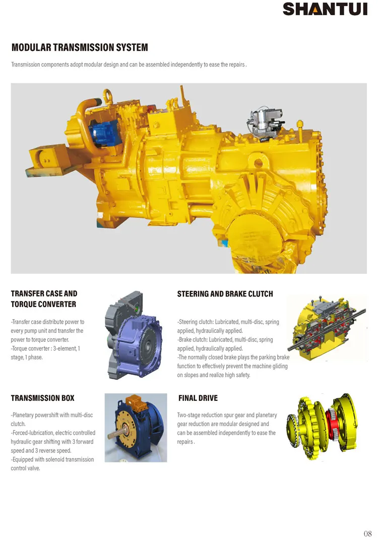Shantui Dh17 Bulldozer Full Hydraulic 170hp 20 Ton Bulldozer Earth-moving Machinery Bulldozers ...