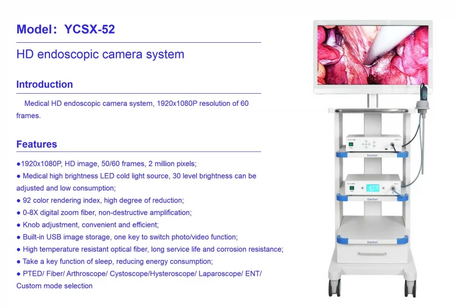 Portable Hd Surgical Medical Thoracoscopic Endoscope Camera For ...
