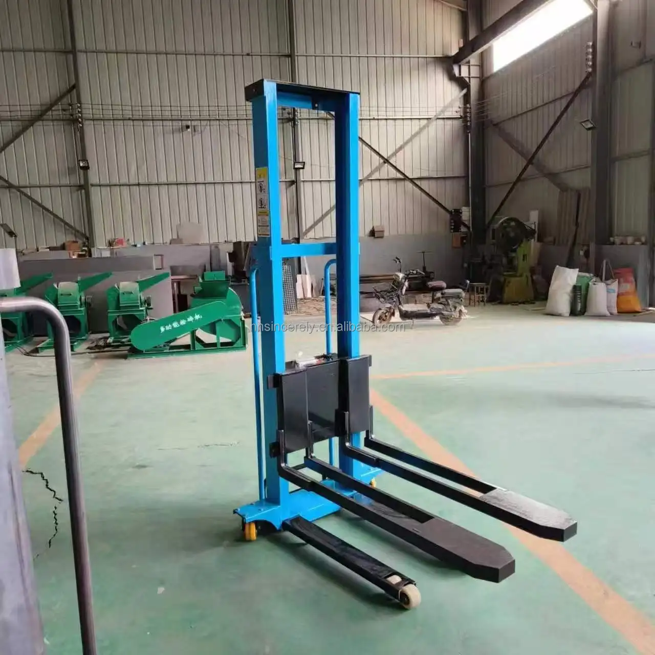 Portable Self Loading Stacker Portable Lift Electric Elevator Pallet ...