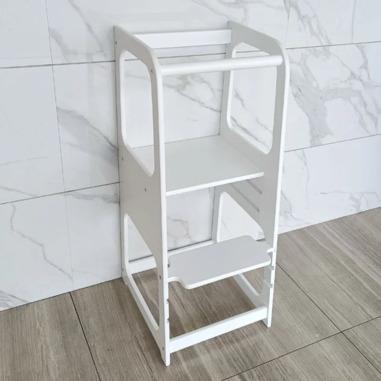 Wdf Wooden Ladder Chair Observation Tower Bamboo Learning Tower For ...