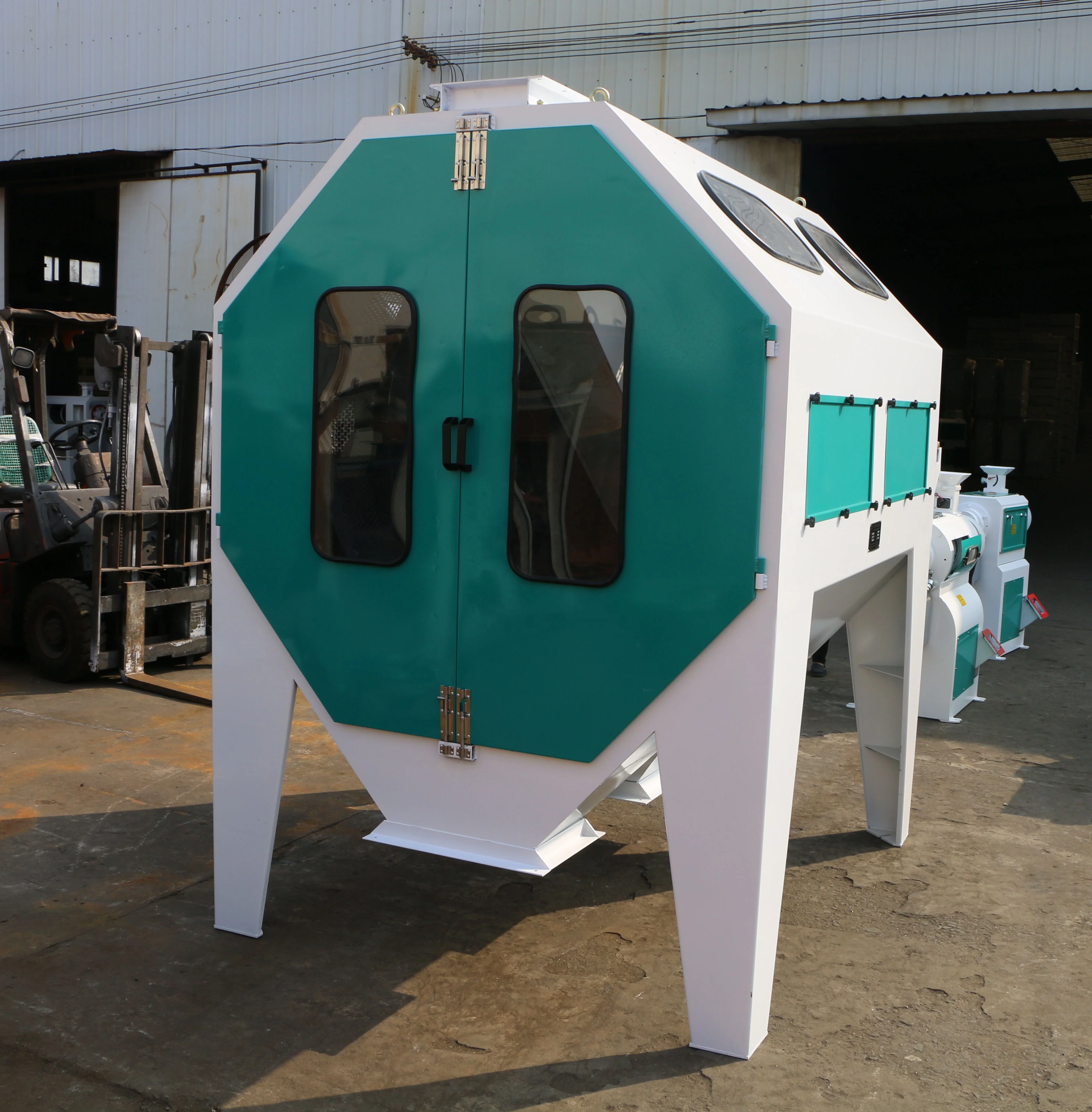 Oat Barley Cutting Machine Oat Flakes Grain Processing Equipment Line ...