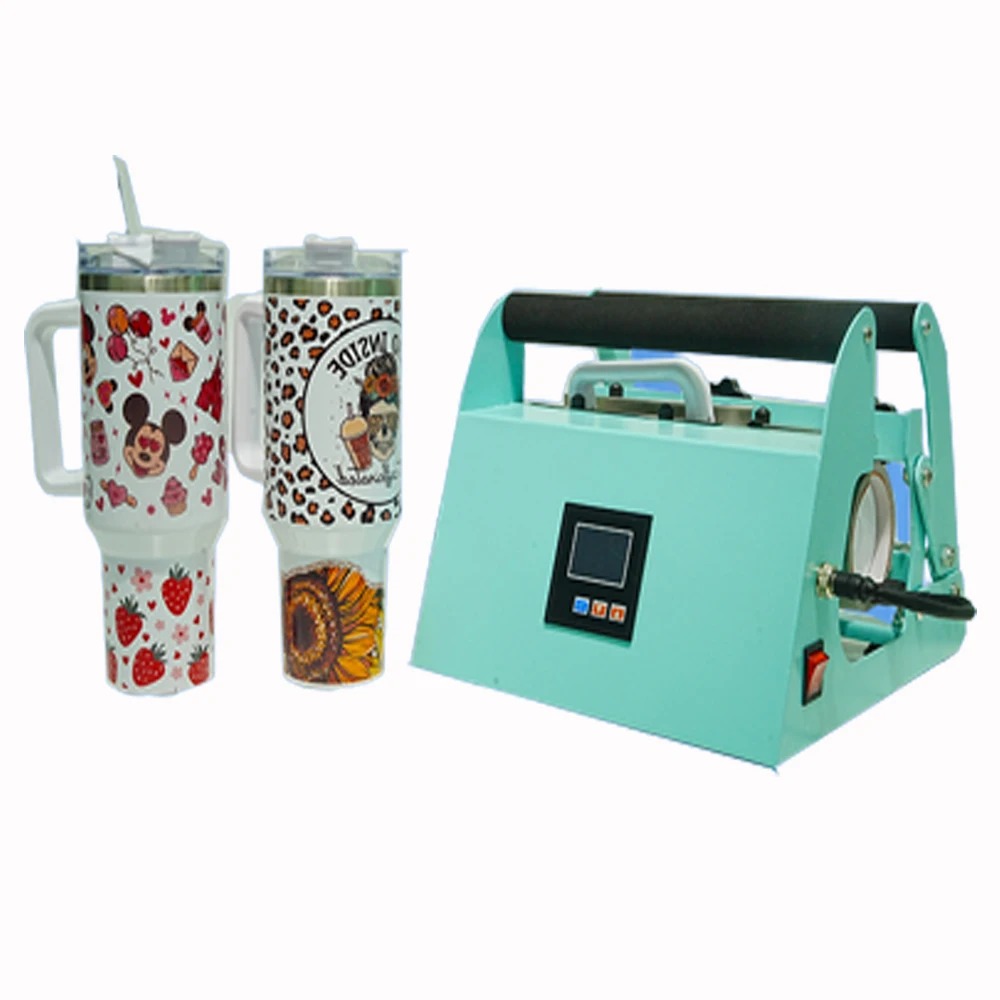 sublimation tumbler heat press machine 40 oz sublimation portable cup ...