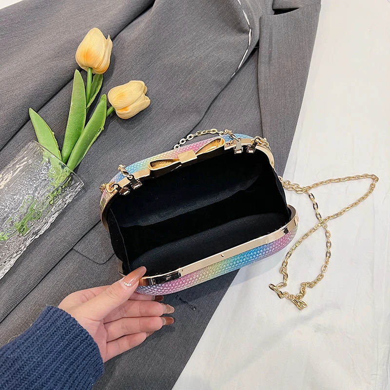 New Luxury Hand Bags Rectangle Clutch Bag Handmade Evening Luxury ...