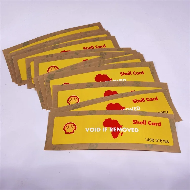 Custom Print Long Rang UHF RFID Windshield Sticker for Vehicle ...