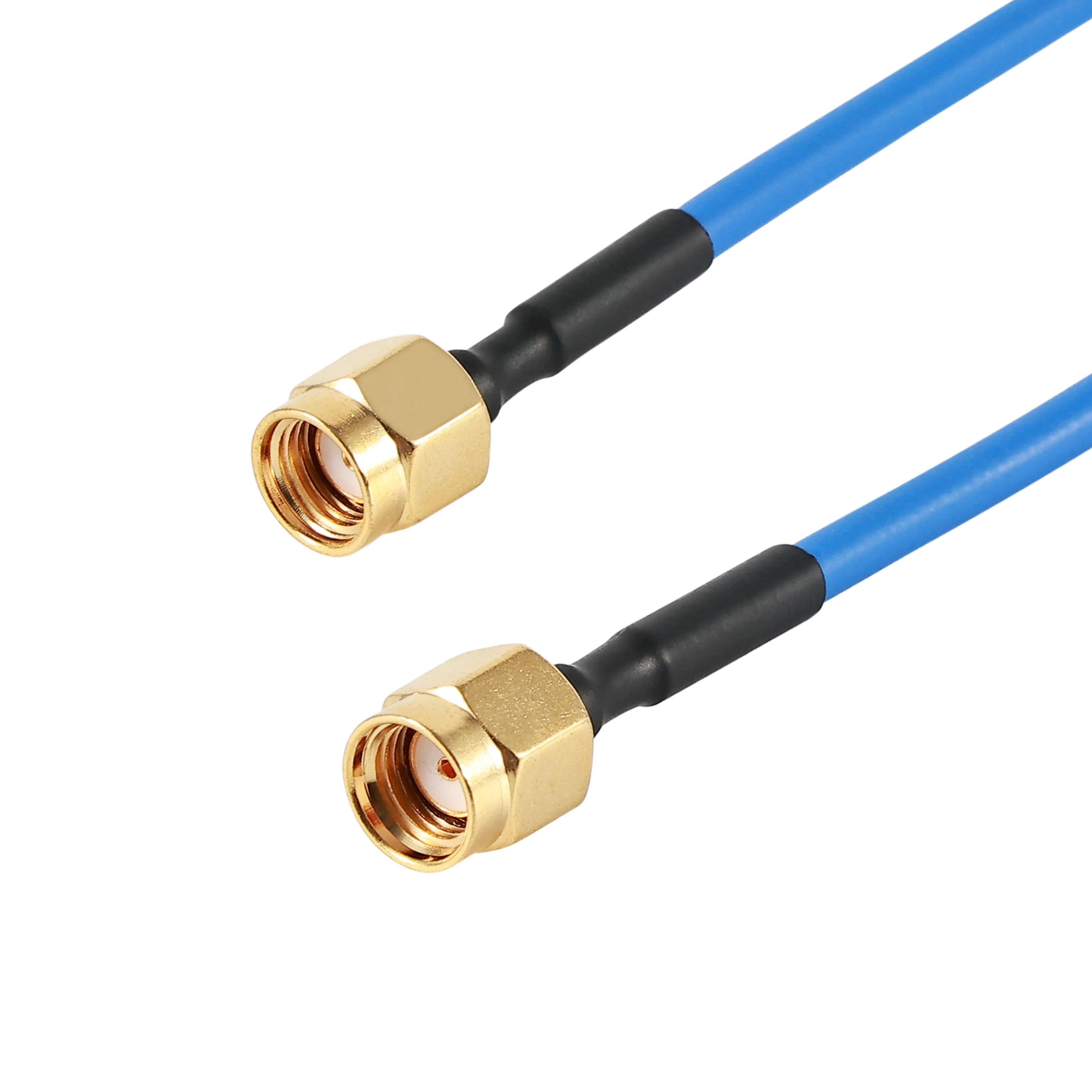 250mm Semi-Flexible RG405 Cable with SMA Reverse Polarity Male Plug