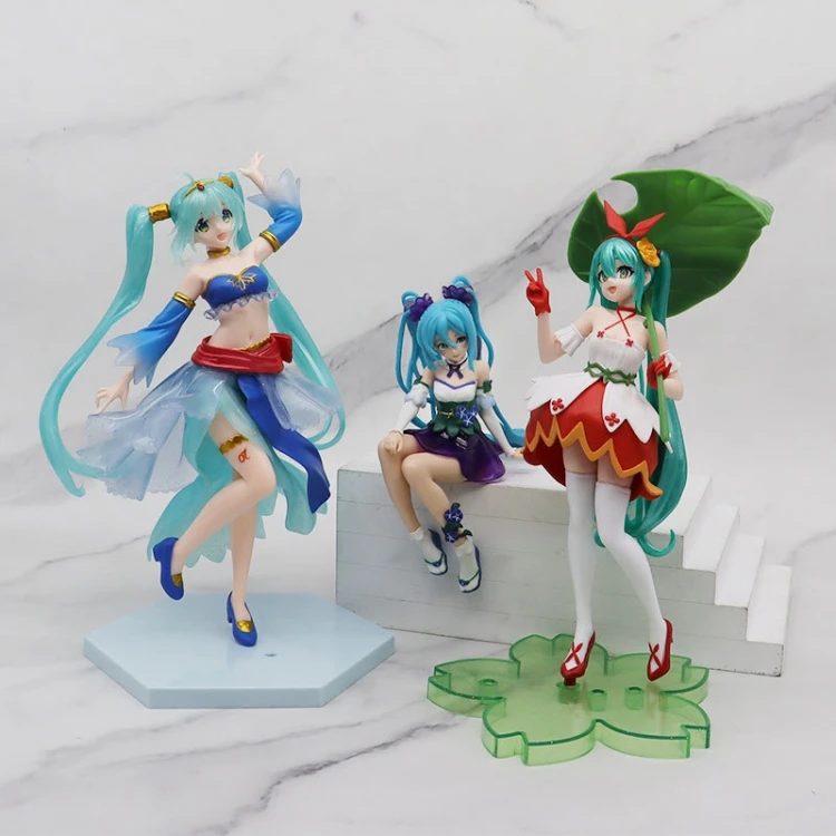Japanese Anime Hatsunes Miku Sexy Girl Action Figure Hatsuner Miku