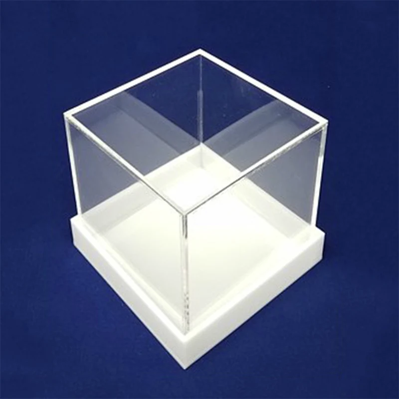 Custom Transparent Acrylic Gift Boxes for Wedding Flowers