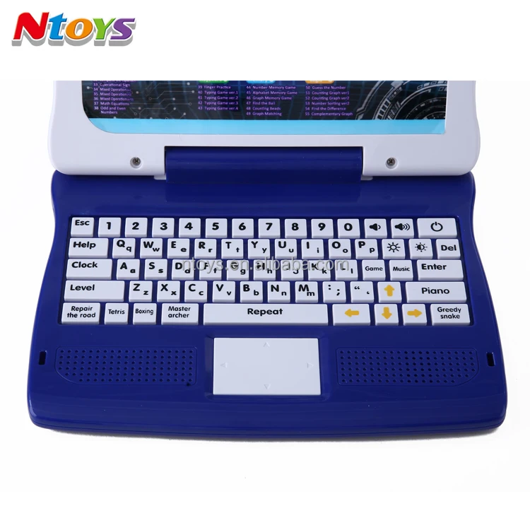 Hot Popular Multifunctional Learning Play Laptop Kids Learning Machine ...