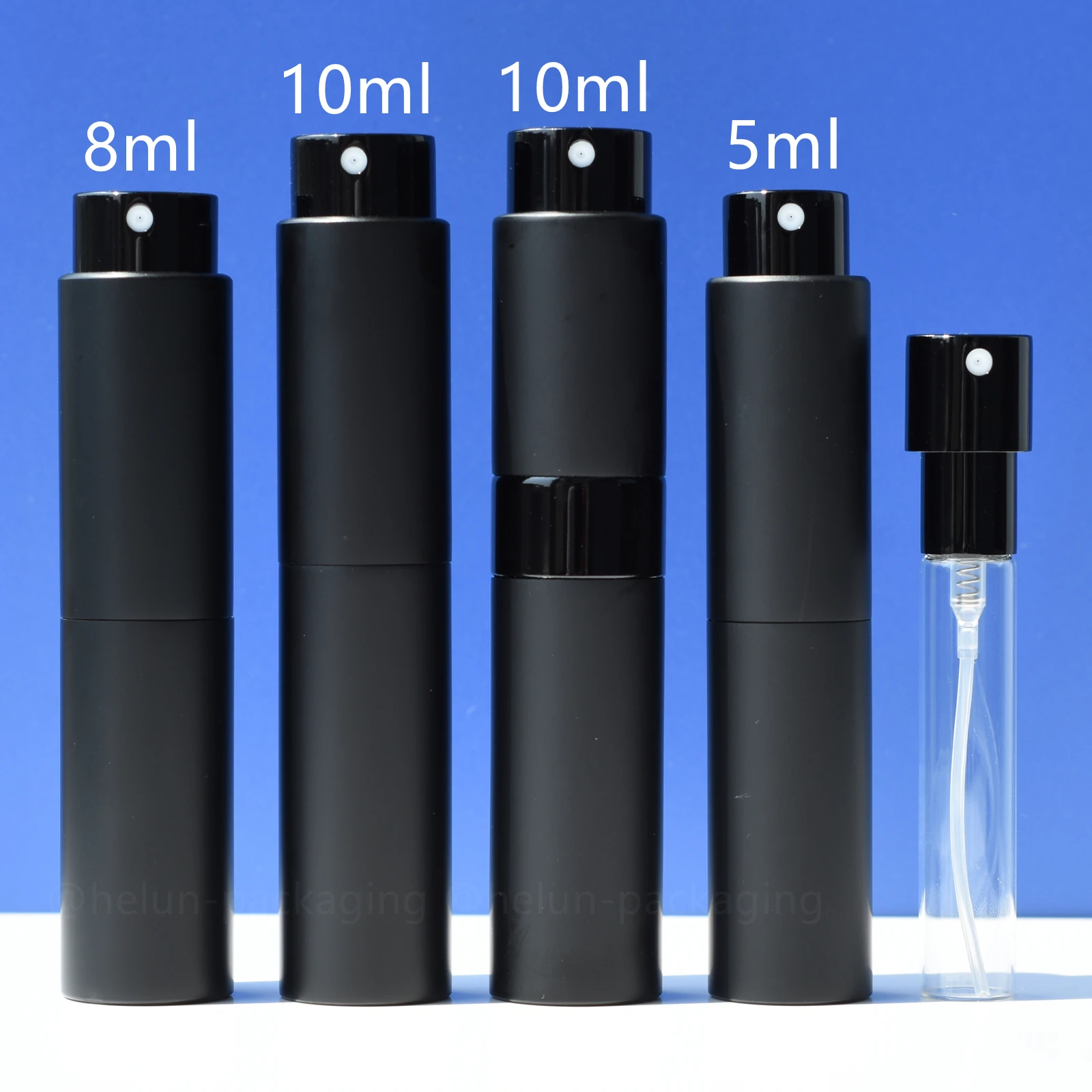 Top Quality Stock 5ml 8m 10ml Aluminum Perfume Atomizers