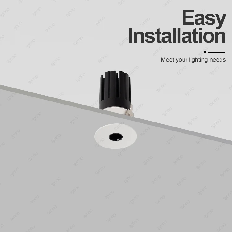 Alibaba.com: Aluminium 5w-15w LED recessed downlight with 35mm-55mm ...