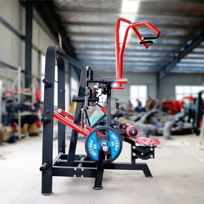 Plate Loaded Super Lat Pulldown Circular Gym Fitness Equipment For ...