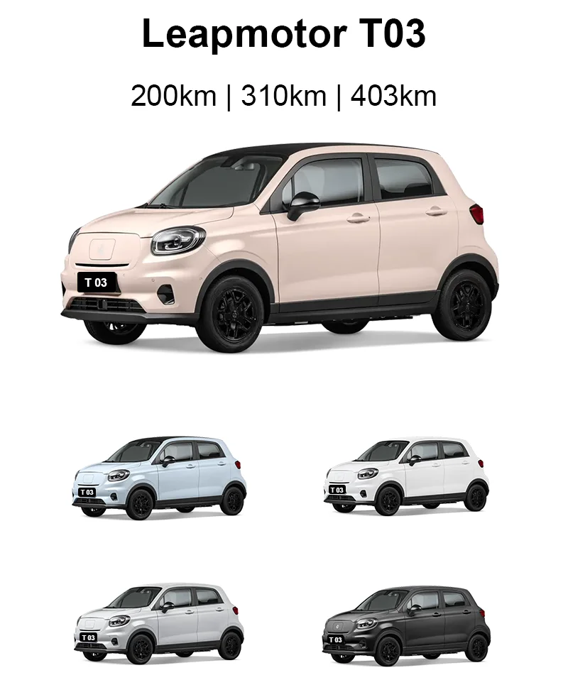 2023 Leapmotor T03 Electric New Car Leapmotor Electric Mini Ev Car 4 Seater Electric Mini Car ...