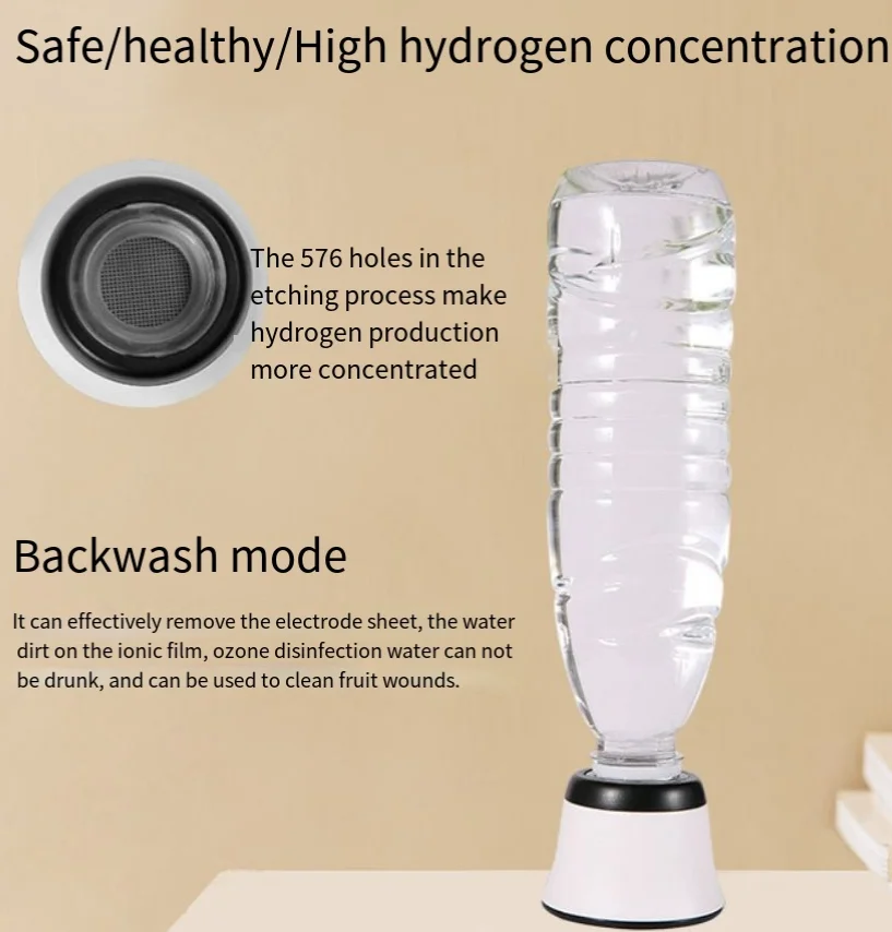 Personal Portable Hydrogen Rich Water Generator With SPE PEM Hydrogen ...