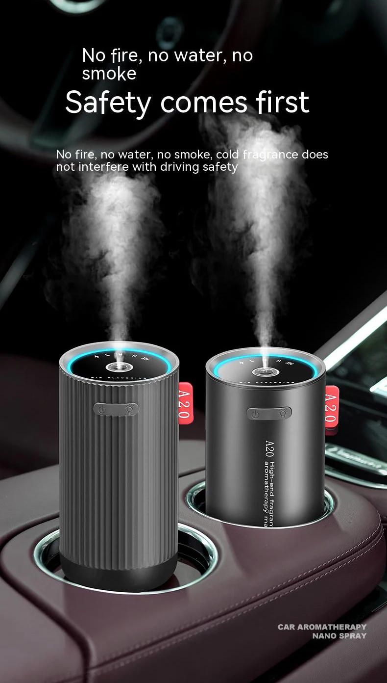 2024 Car Fragrance Diffuser - USB Rechargeable Aroma Machine