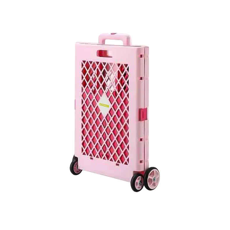Foldable Shopping Cart - Durable, 50L Capacity Trolley