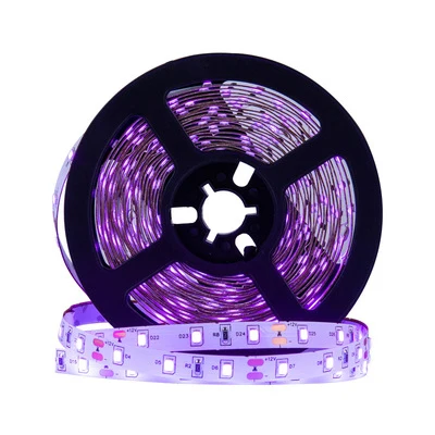 Purple Led Strip Light 2835 Smd For Indoor Decorations 5 Meter/roll Rgb ...