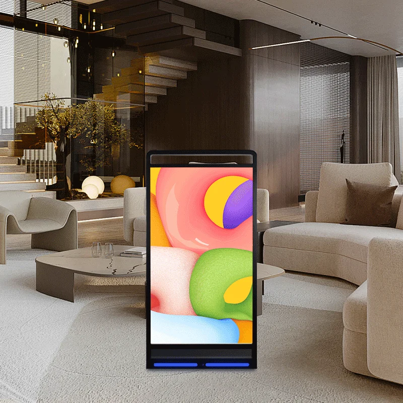 Cosun 43-inch Portable Indoor/outdoor Digital Signage Kiosk Lcd Poster ...