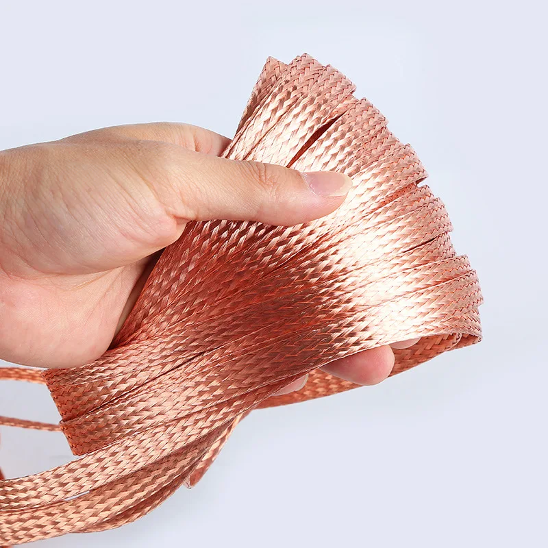 Tinned Copper Braid Cable Shielding Sleeve - Flexible Protection for ...