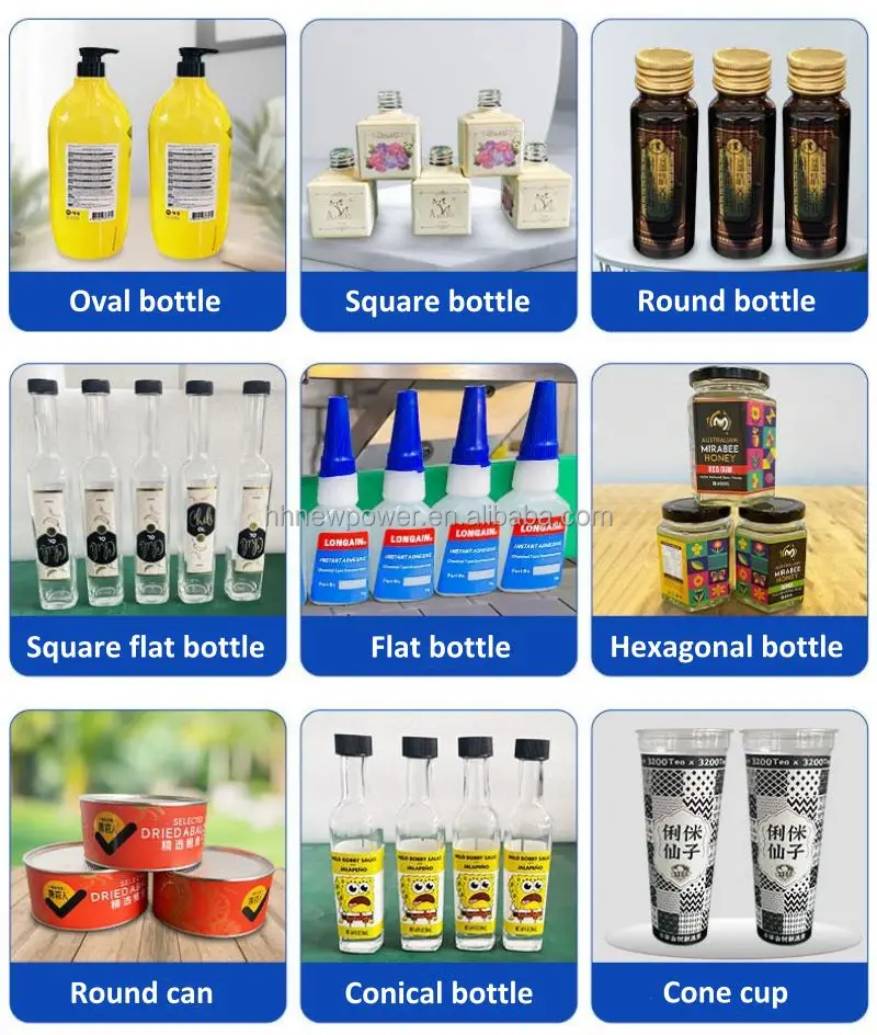 Desktop Semi-automatic Sticker Curved Labeling Machine Round Bottle ...
