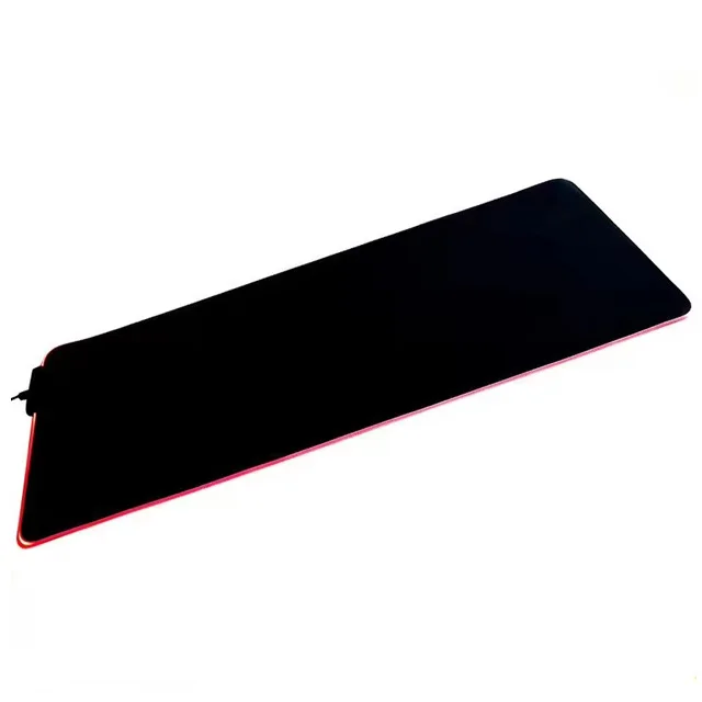 Sate(a-apd08)high-end Rgb Led Gaming Mouse Pad Big Size Rubber Usb Anit ...