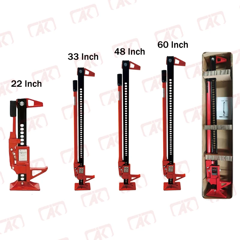 Universal 20" 33" 48" 60" Inch High Lift Farm Jack For 4x4 Pick Up ...