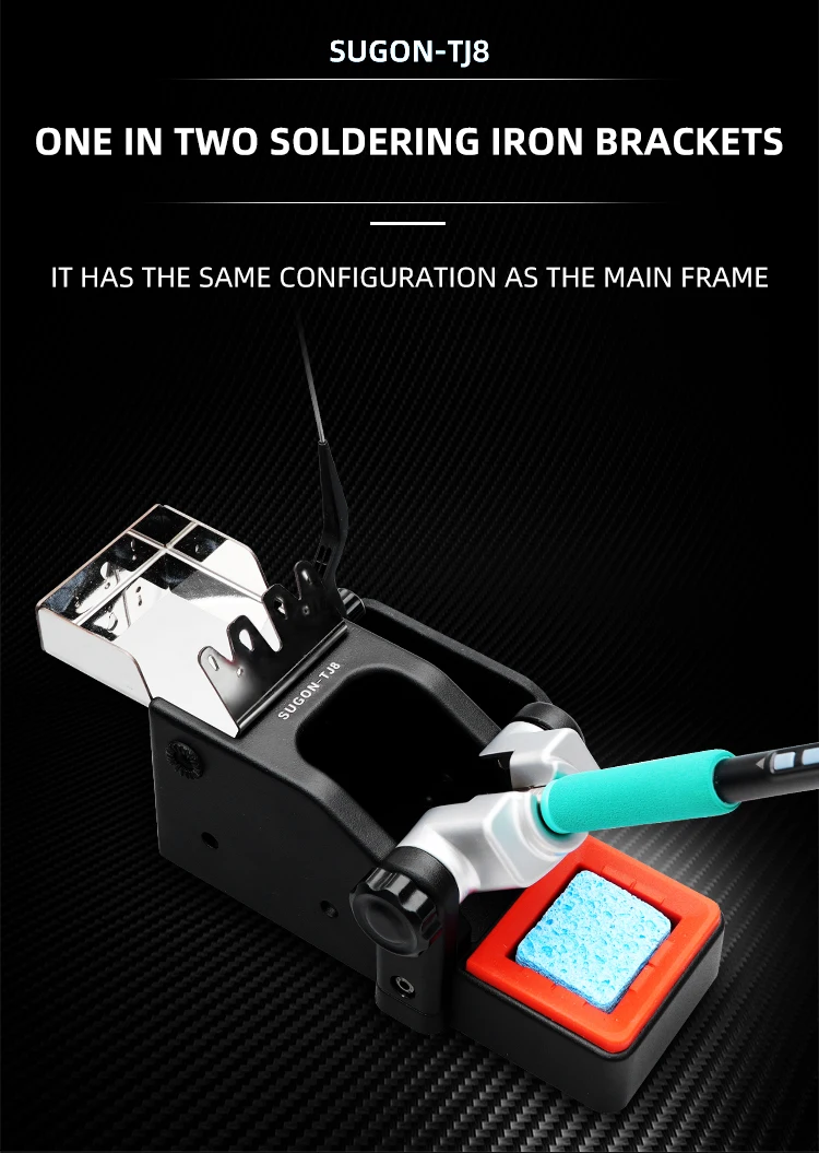 Sugon T60 Soldering Station with TJ8 Extender - 2 Handles