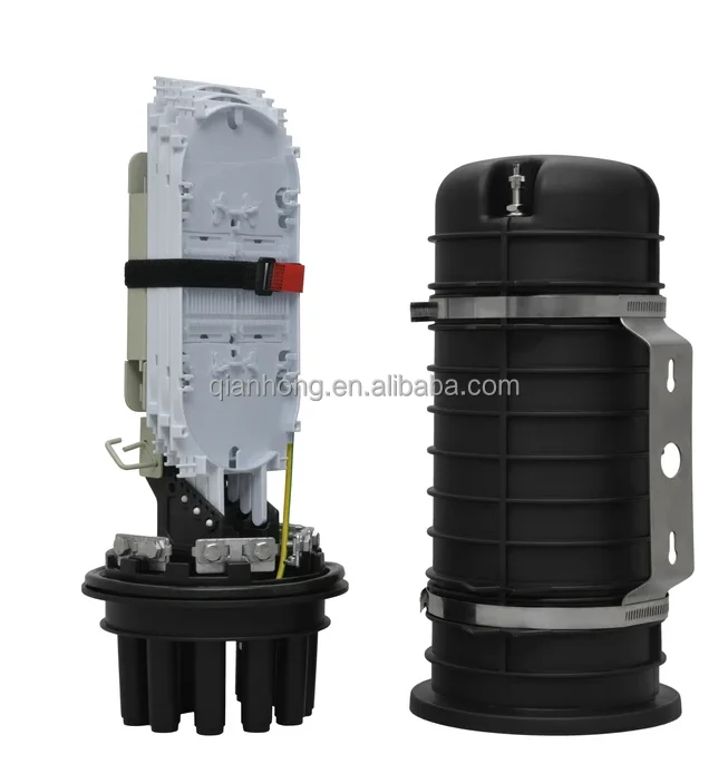 Dome Fiber Optic Splice Closure GJS03-M1AX-A8,SC-24 24-72C-D(GP297 ...