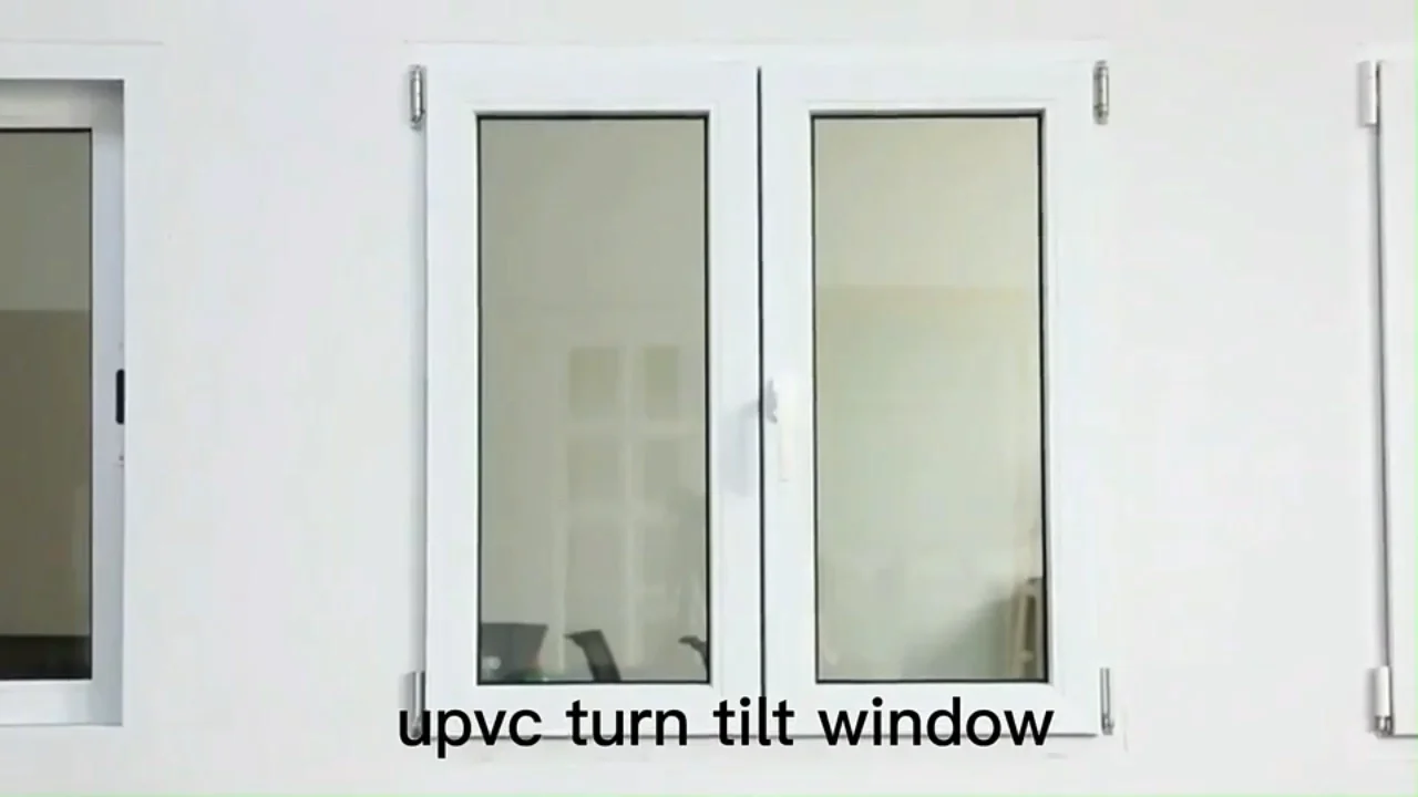 Large German Energy Saving Uupvc Vinyl Tilt Sliding Pvc And Turn ...