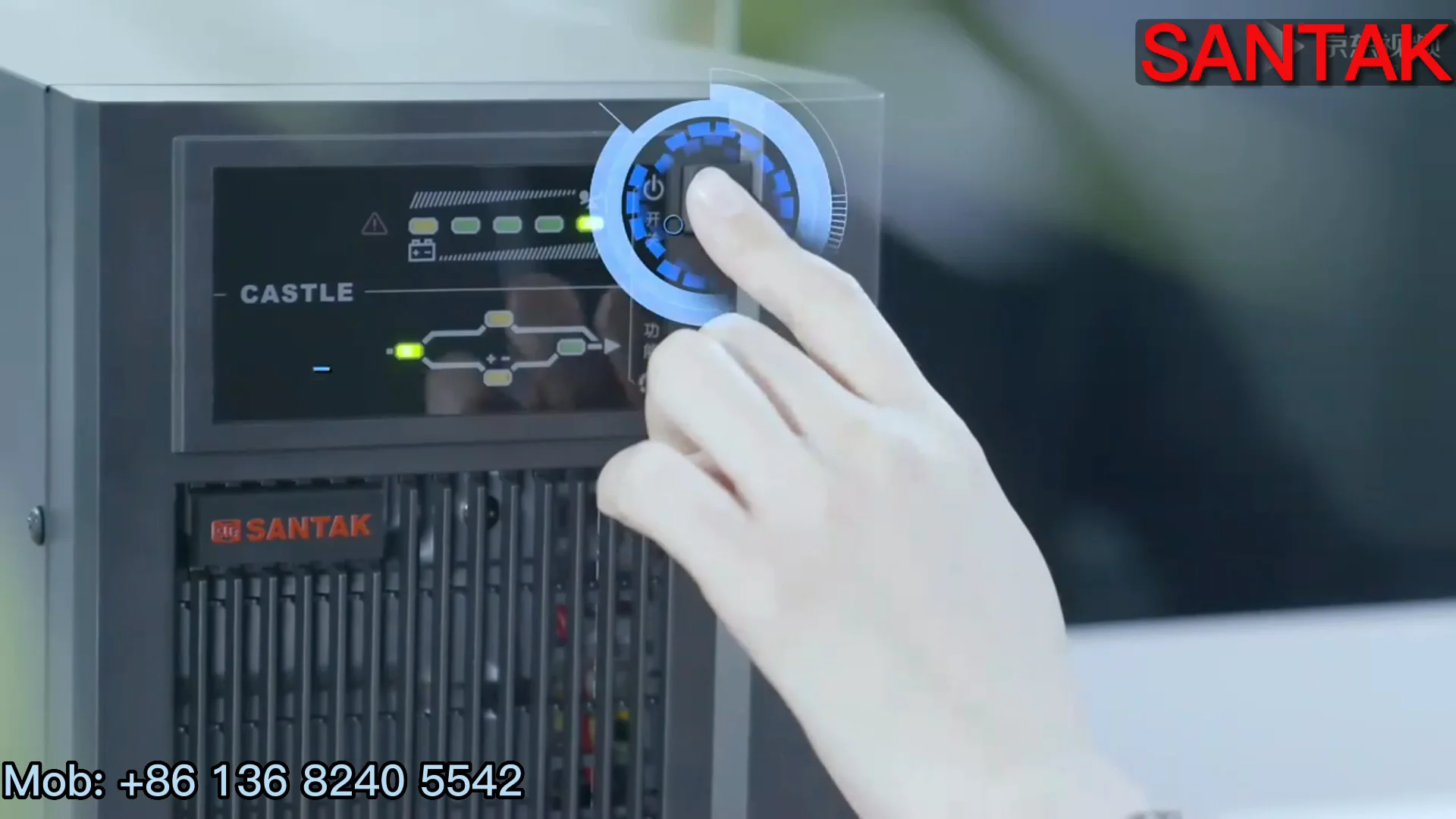 Santak Continue Power Supply Online Ups 6kva C6ks 10kva C10ks 15kva 3c15ks 20kva 3c20ks No-break ...