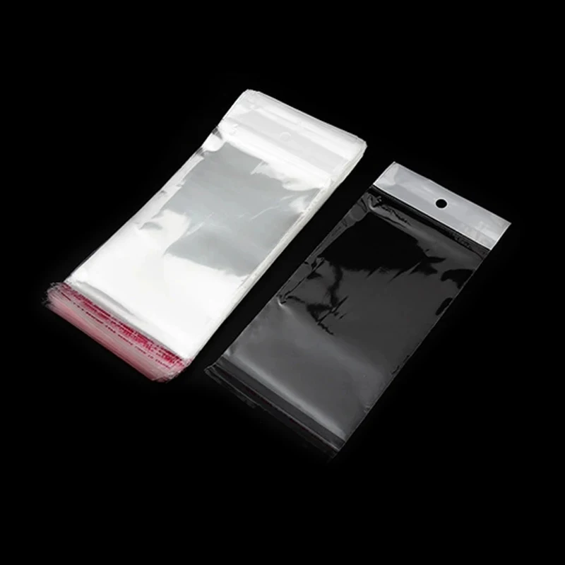 Sengtor Opp Plastic Transparent Packaging Header Card Bag Small Self ...