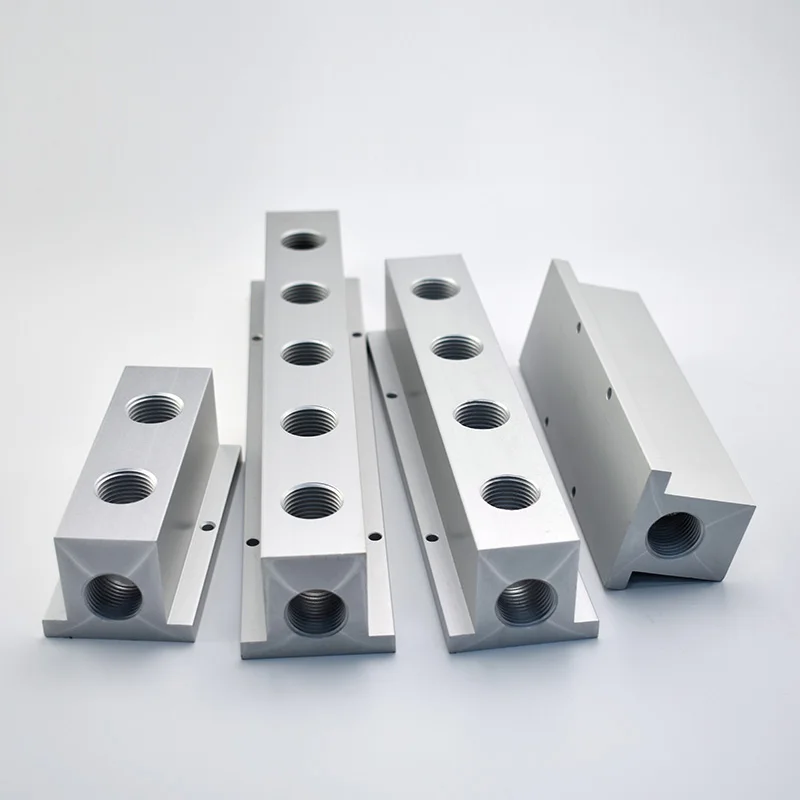 Air Manifolds Pneumatic Multiple Ways Aluminum Alloy Branch Distributor ...