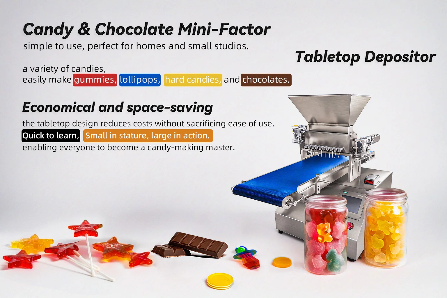 Multi-function Small Mini Vitamin Manufacture Machine
