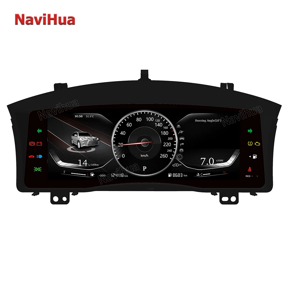 Navihua Car Dashboard Instrument Display Screen Speedometer Linux ...