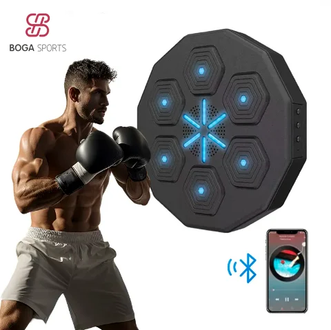 Smart Music Light Boxing Training Equipment Wall Target Musical Boxing ...