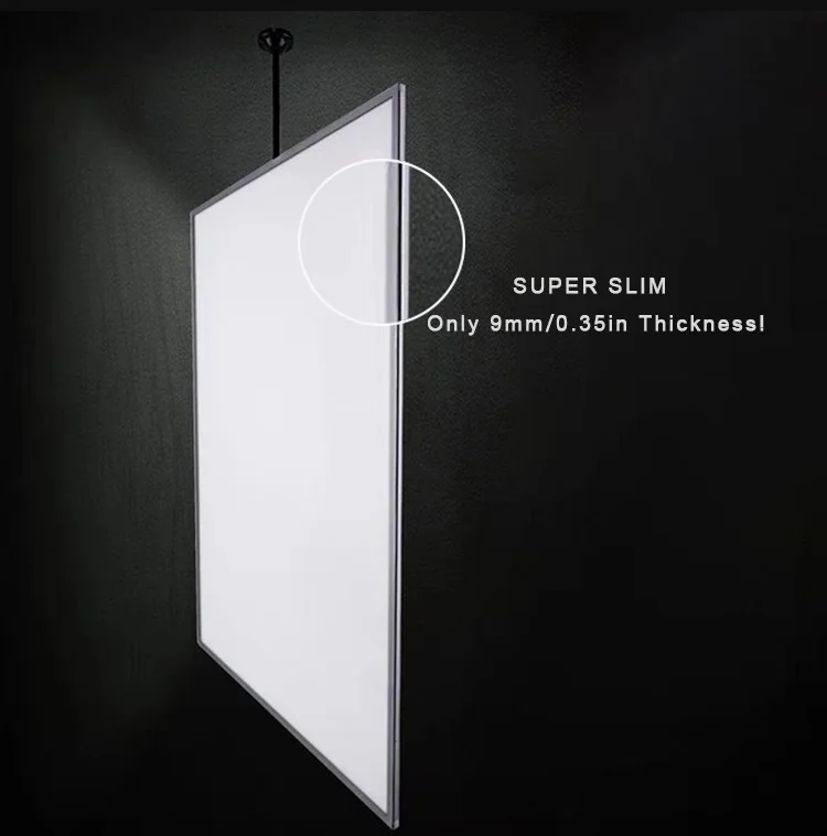 Black Backlit Light Box A2 Aluminum Wall Picture Movie Led Poster Frame ...