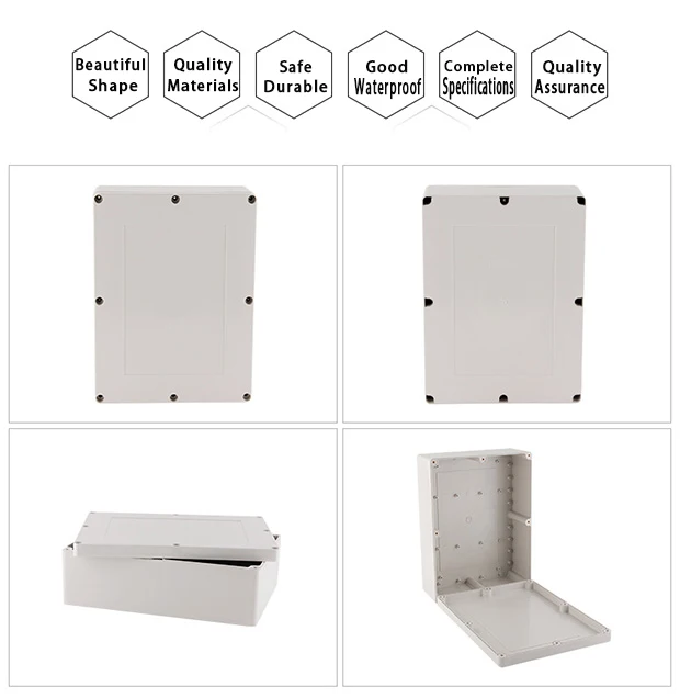 Plastic Electrical Power Distribution Box Circuit Breaker Box - Buy ...