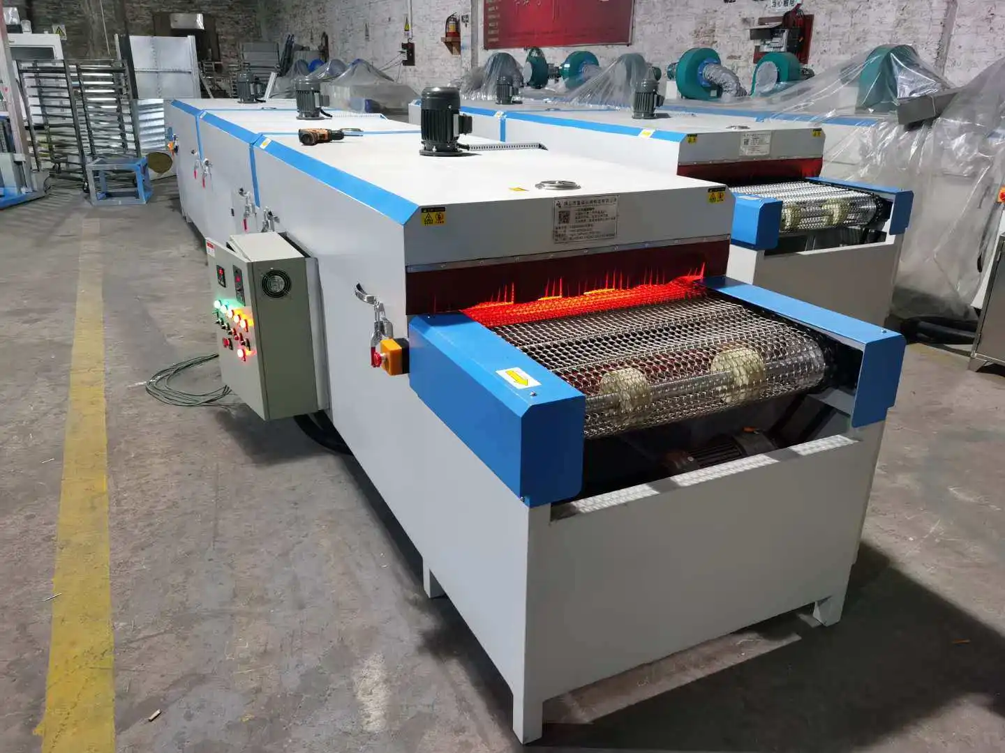 Air Drying Curing Oven Mesh Belt Carburizing Tempering Furnace ...