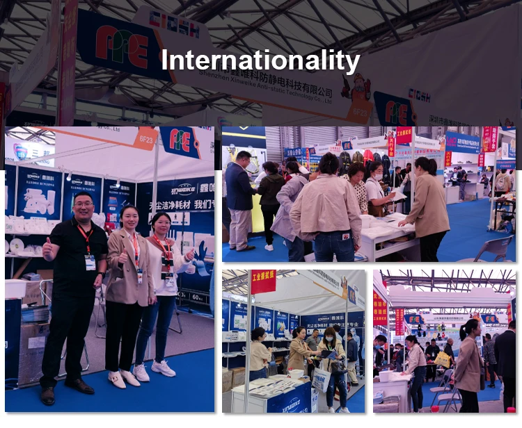 High Quality 0.5cm Grid Cleanroom Esd Clothes Coverall Anti Static ...