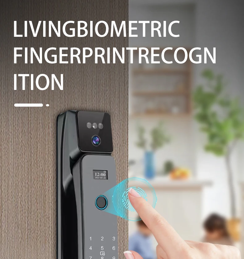 3d Facial Intelligent Lock Visual Intercom Remote Unlocking Wifi ...